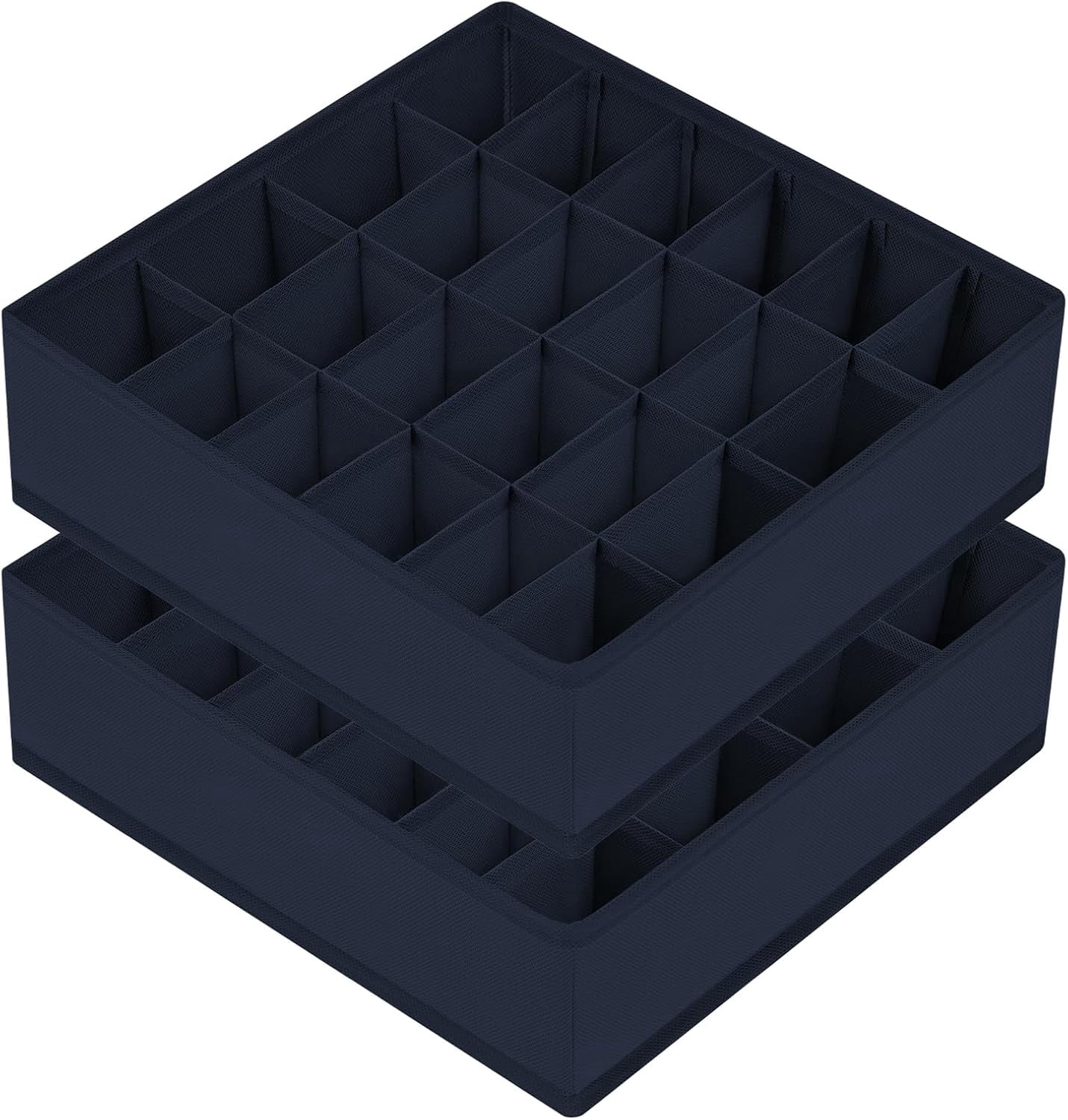 Joyoldelf Sock Drawer Organizer Divider 2 Packs Underwear Organizer, 24 ...