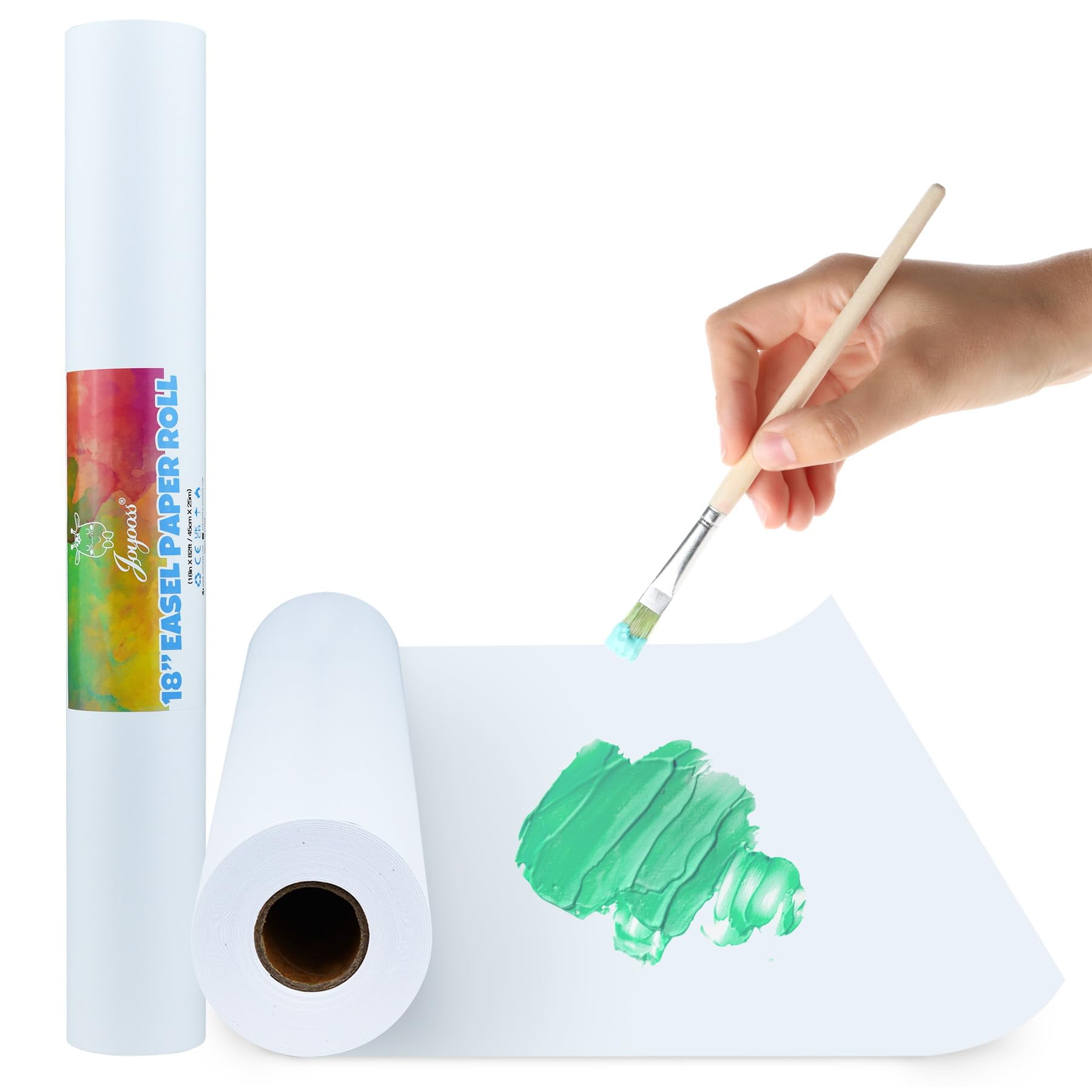 Joyooss Easel Paper Roll, OIF8 18 inches by 82 (2 Pack Total 164 Feet ...