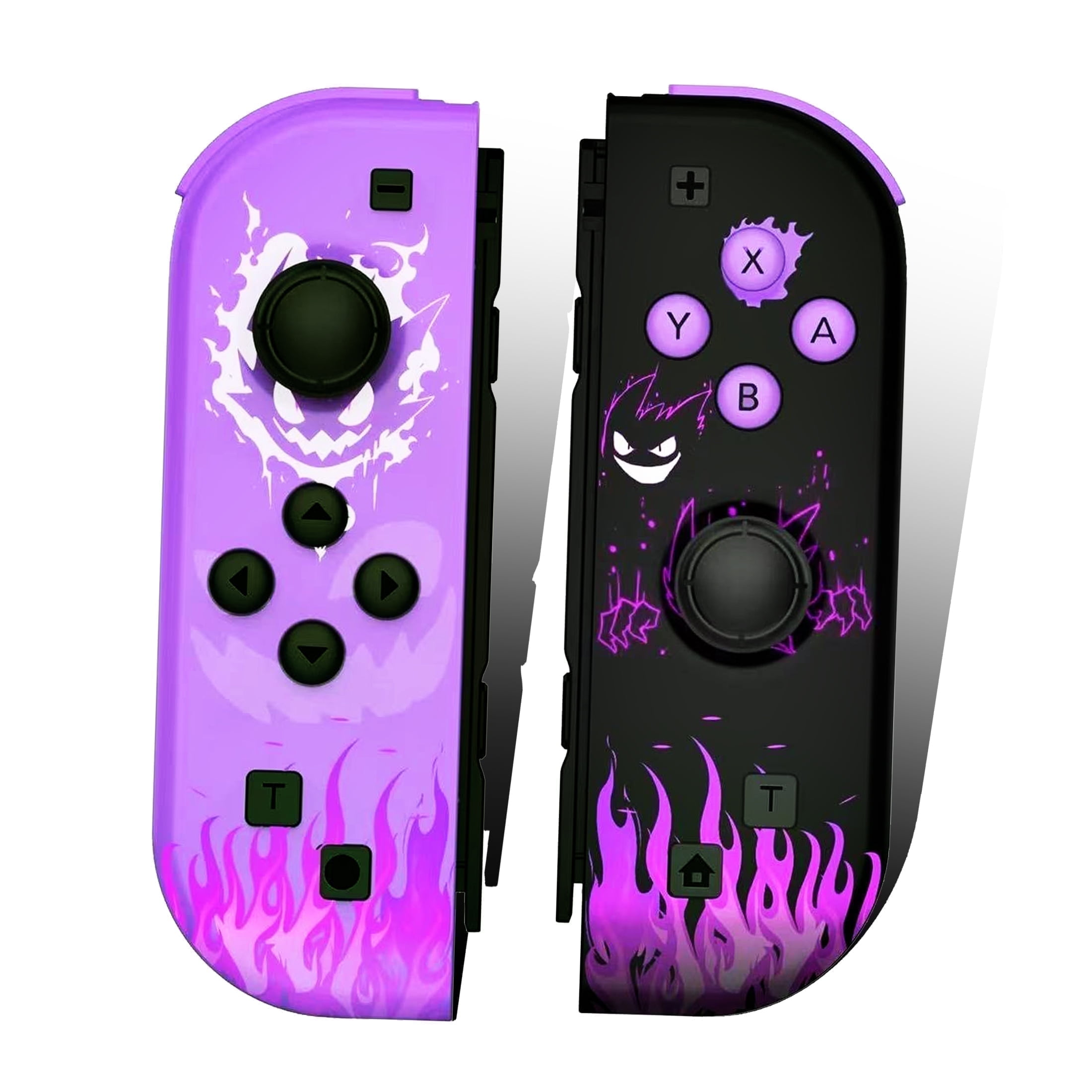 Wireless Joypad Compatible with Nintendo Switch/Lite/OLED Controller (L/R)--Purple Elves,Support ...