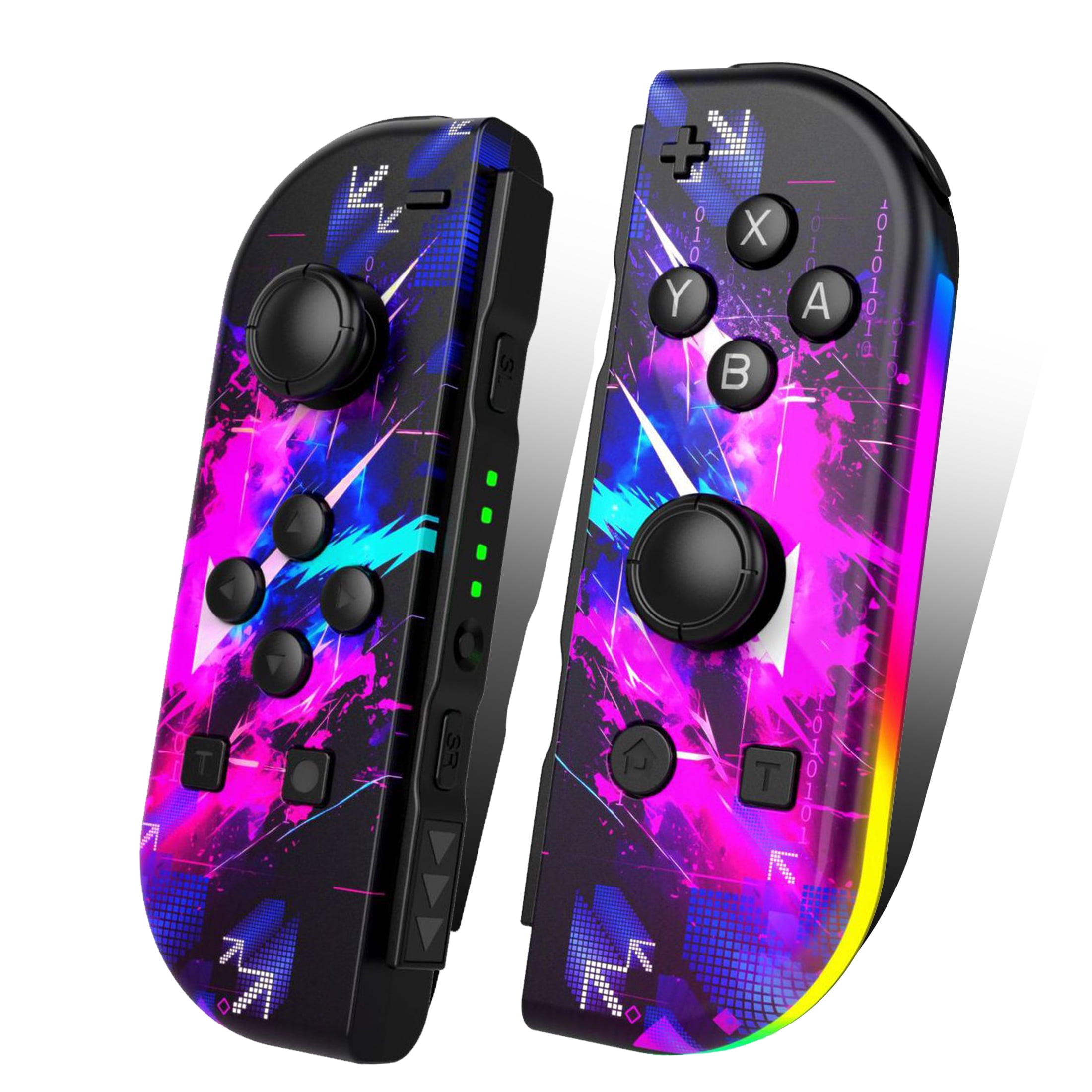 Joypad Controller (L/R) Compatible for Nintendo Switch/Lite/OLED Controllers,Support Motion ...