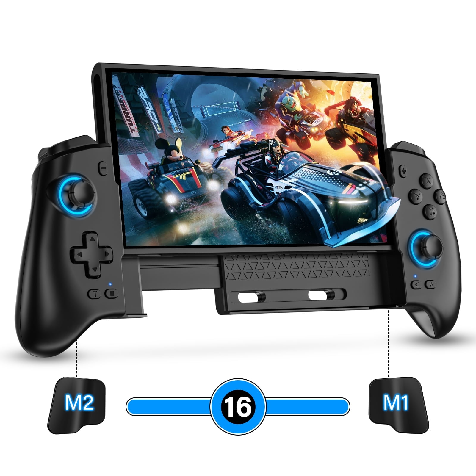 Joypad for Nintendo Switch/OLED Joy Cons, Replacement for Switch Joy ...