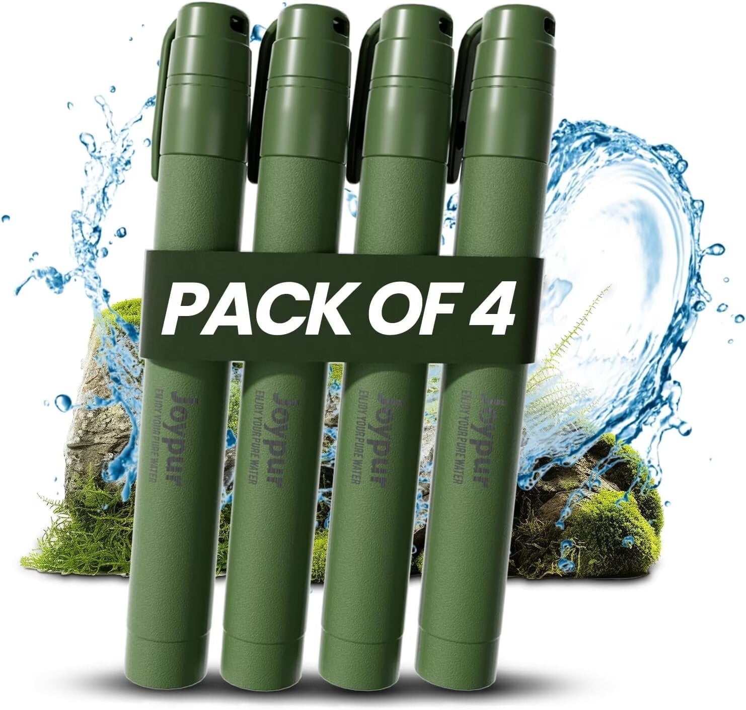 Joypur Portable Water Filter Straw for Survival, Camping, Hiking and Emergency Use - Walmart.com