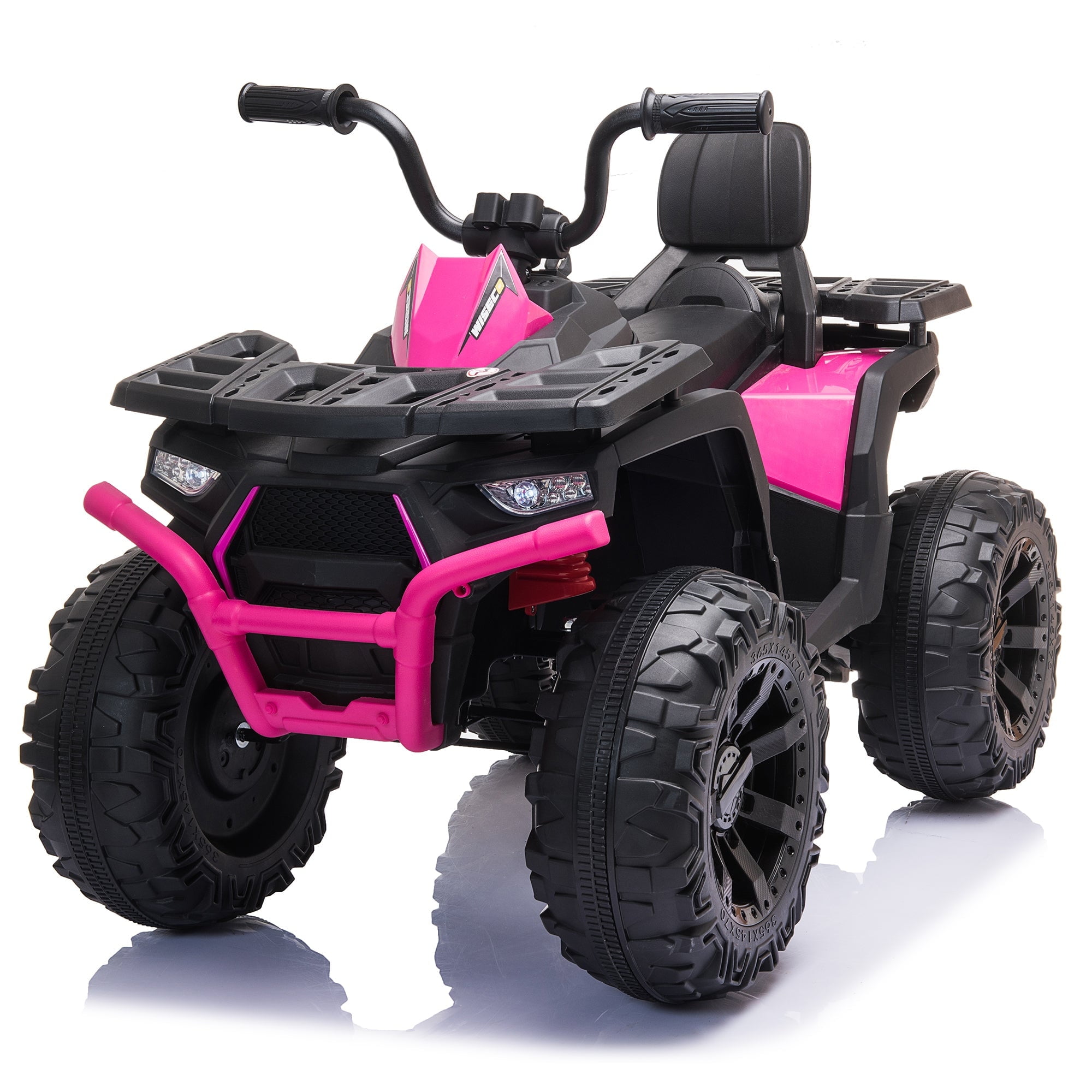 Joyracer 12V Kids ATV, 2* 45W Motor, 4.5 AH Battery, LED Lights, High ...
