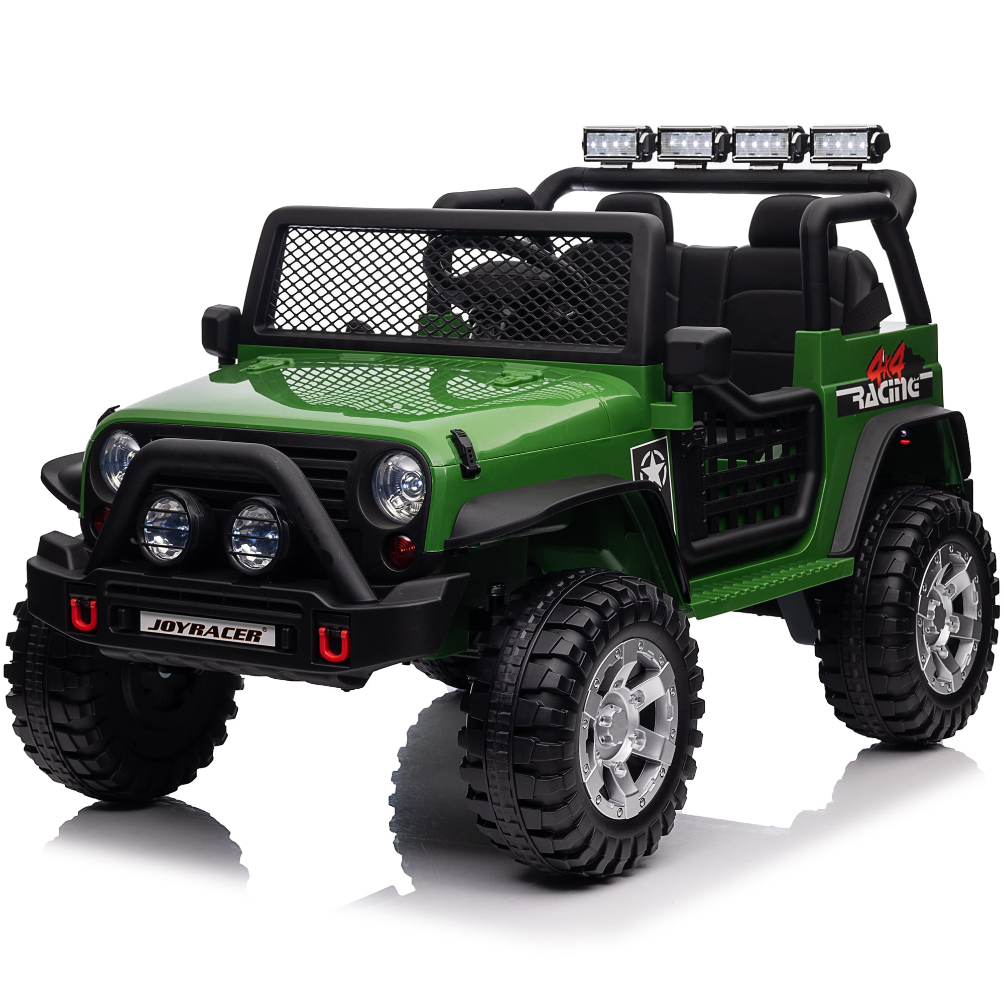 Joyracer 12V Kids Ride on Jeep, 2 Seater, Parental Control, Large ...