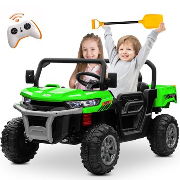 Joyracer 2 Seater 24V Ride on UTV, Road Rideable Children's Drivable ...