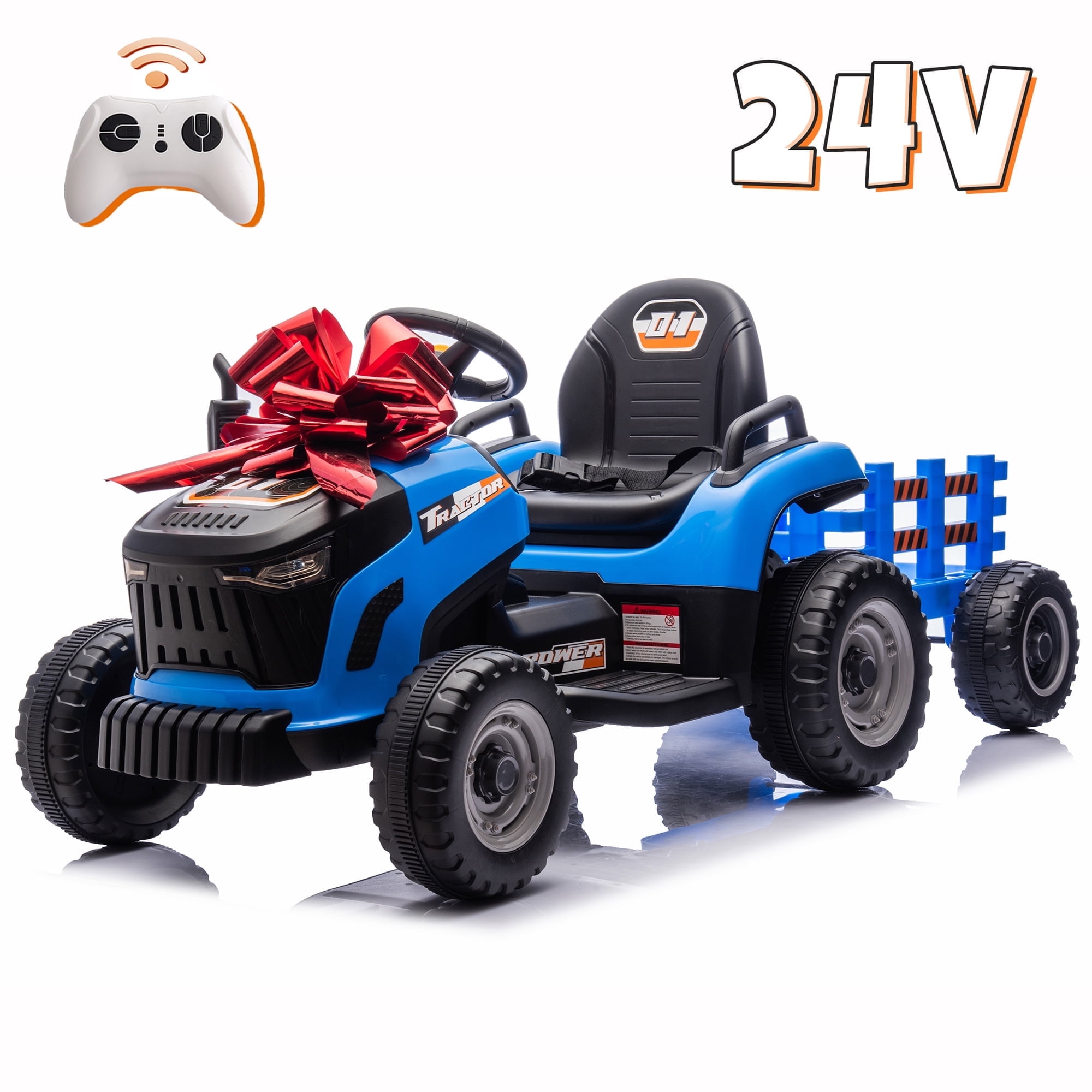 Joyracer 24 Volt Ride on Toys with Remote Control, Battery Powered ...