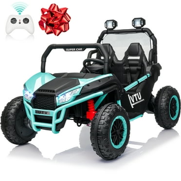 Joyracer 4WD 24 Volt Ride on Toys UTV with 2 Seater & Remote Control ...