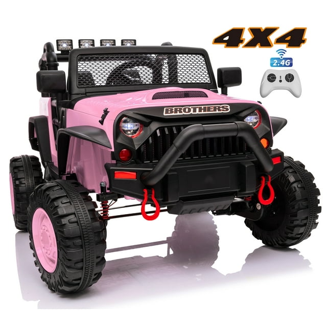 Joyracer 24 Volts Ride on Truck Car w/ Remote, 800W Motor 9AH Battery ...