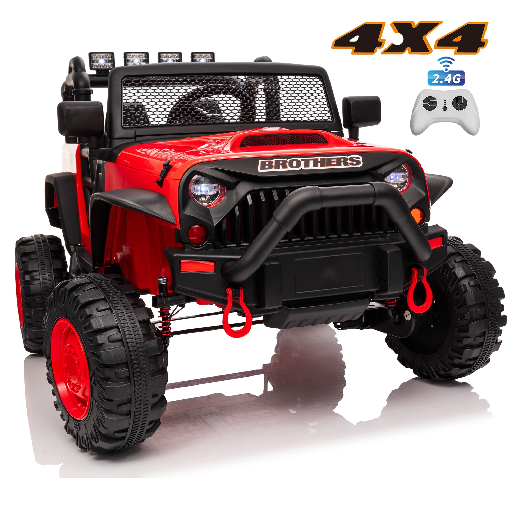 Joyracer 24 Volts Ride on Truck Car w/ Remote, 800W Motor 9AH Battery ...