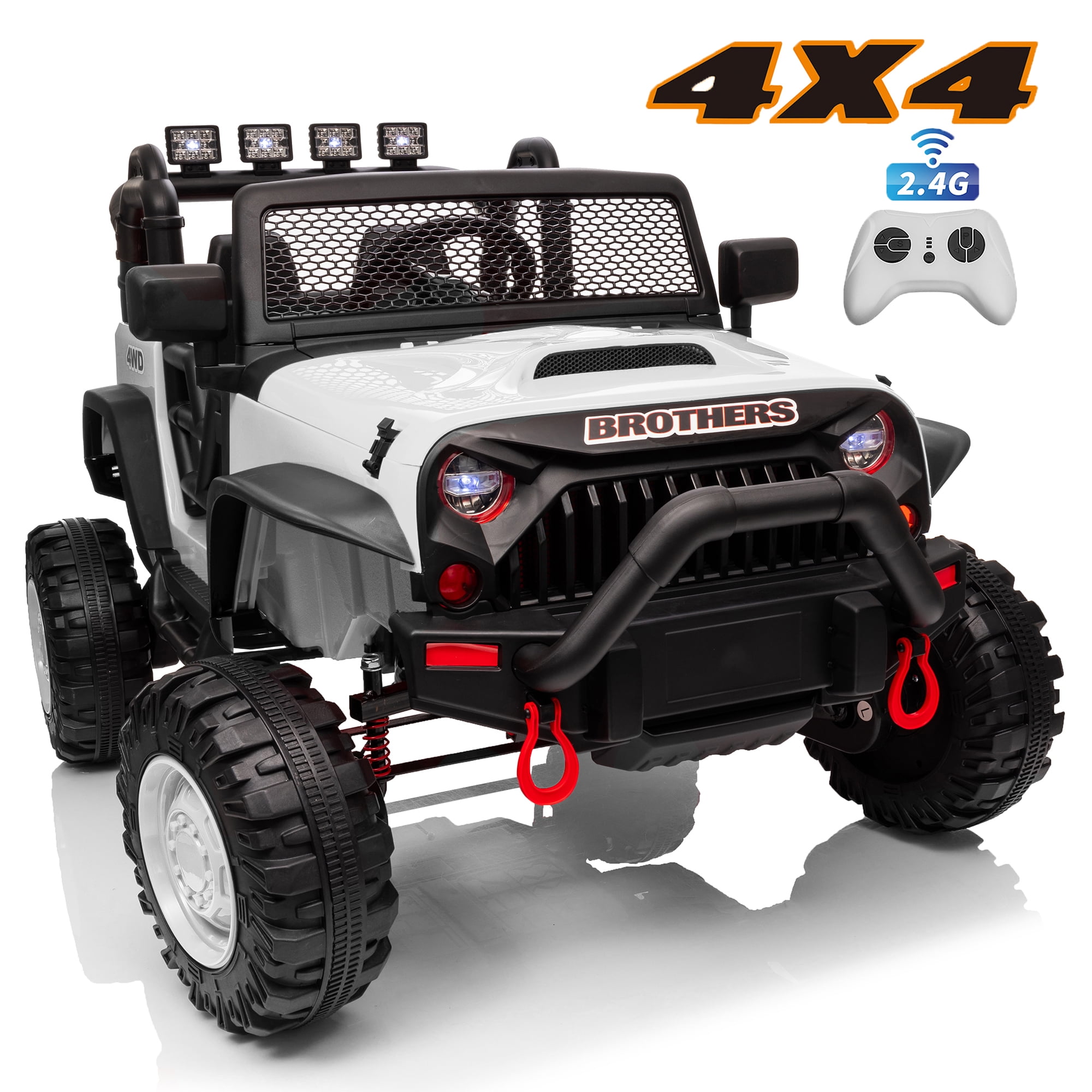 Joyracer 24 Volts Ride on Truck Car w/ Remote, 800W Motor 9AH Battery ...