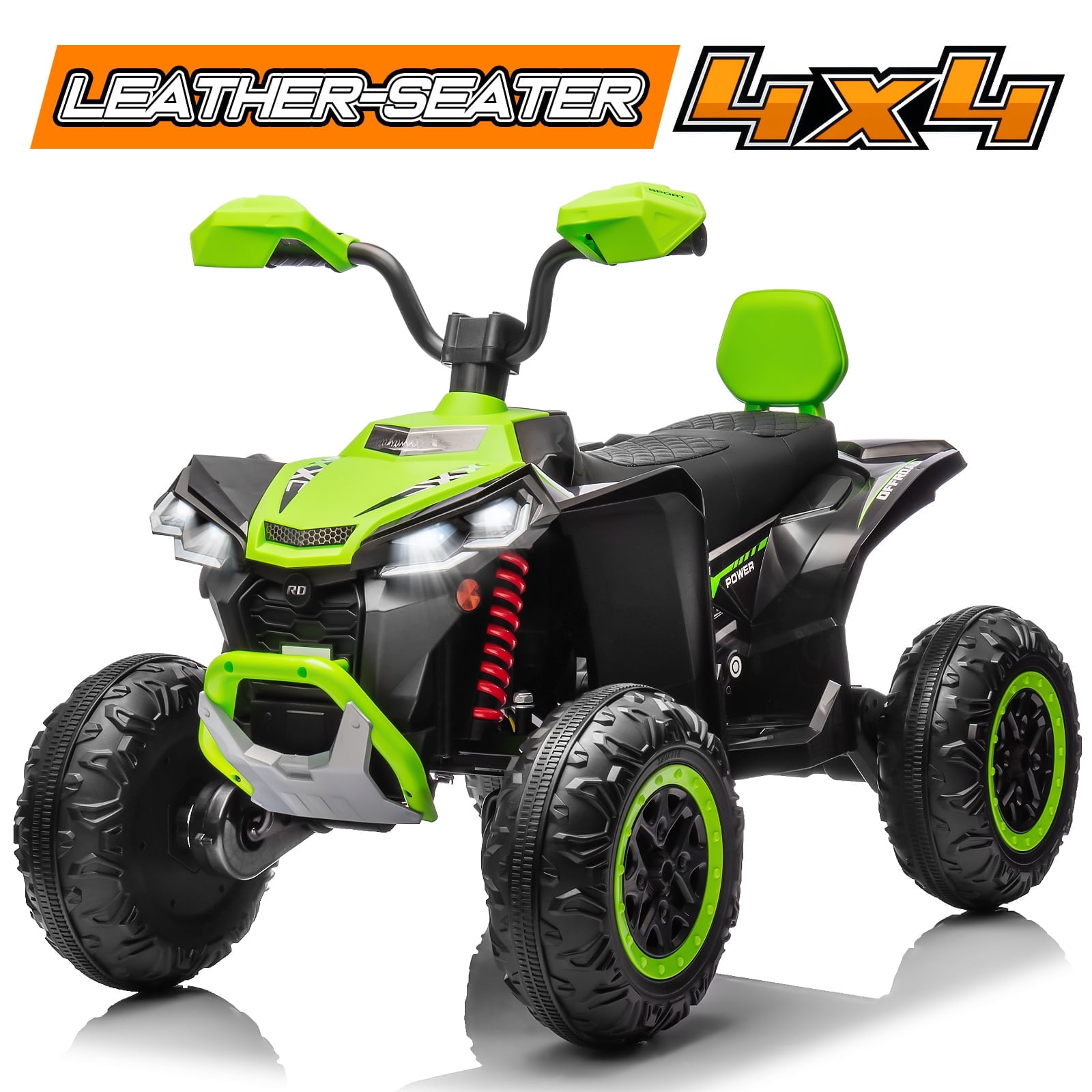 Joyracer 24V Kids Electric ATV for Montessori Outdoor Play - Walmart ...