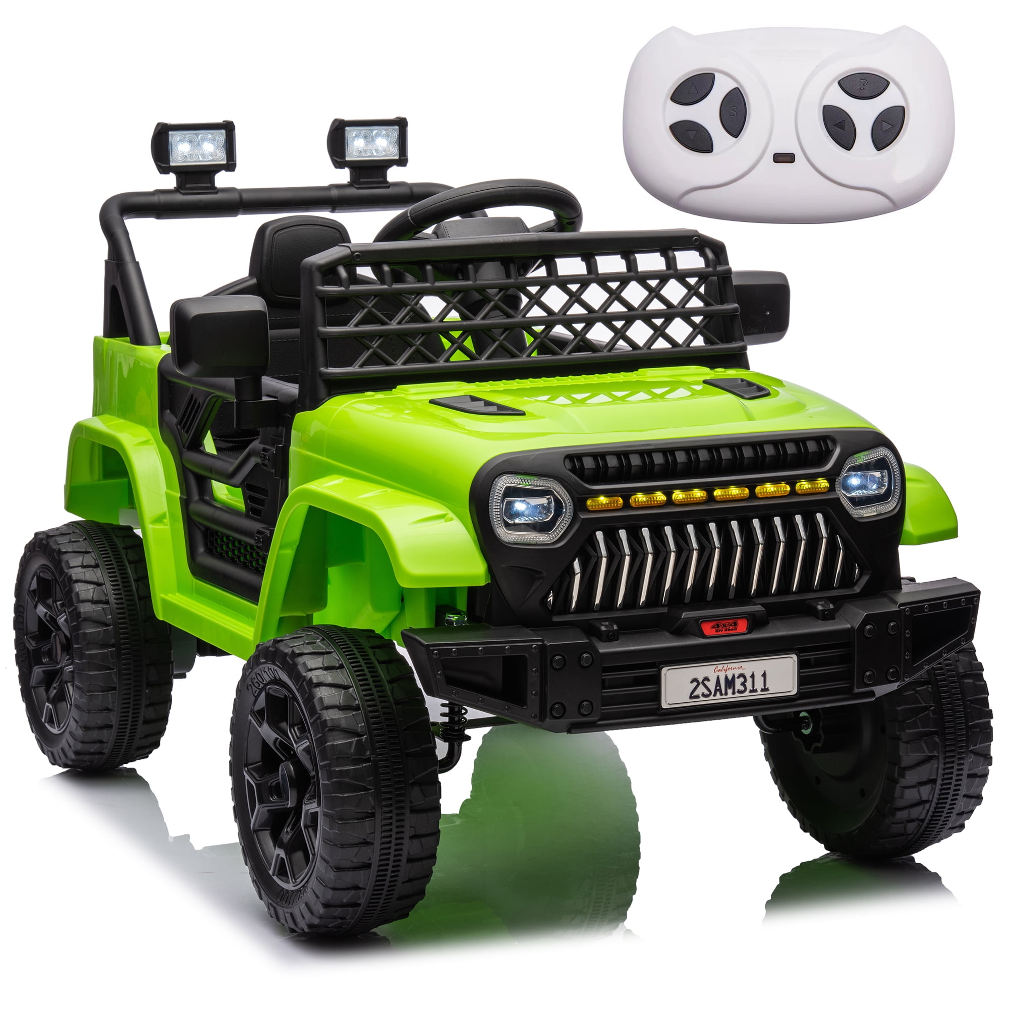Joyracer 12V Kids Ride on Truck Car with Remote Control, Electric ...