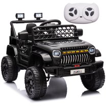 Joyracer 24 Volt Ride on Toy Truck with 2 Seater Remote Control & 400W ...
