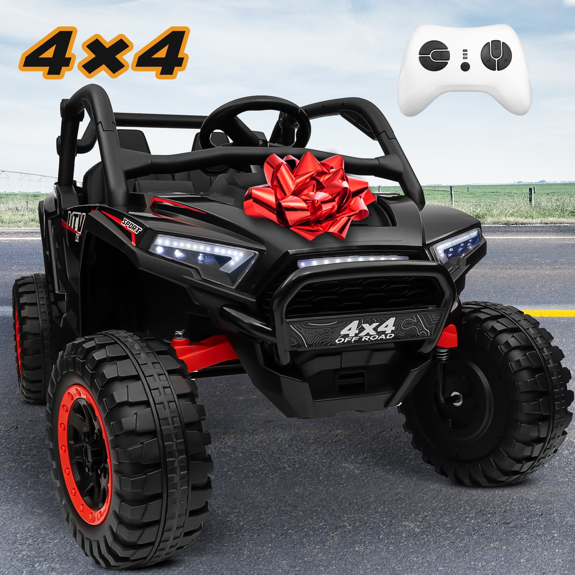 Joyracer 24V Kids Ride on Toys Ride on Cars with Remote Control, 2 ...