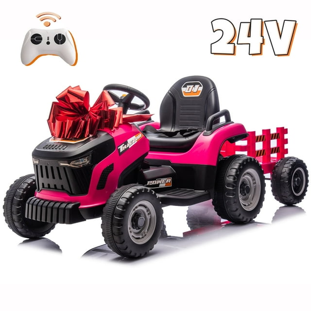 Joyracer 2 Seater 24V Ride on UTV, Road Rideable Children's Drivable ...