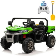 Joyracer 24V Ride on Car w/ Remote Control, 4WD Powered Electric Off ...