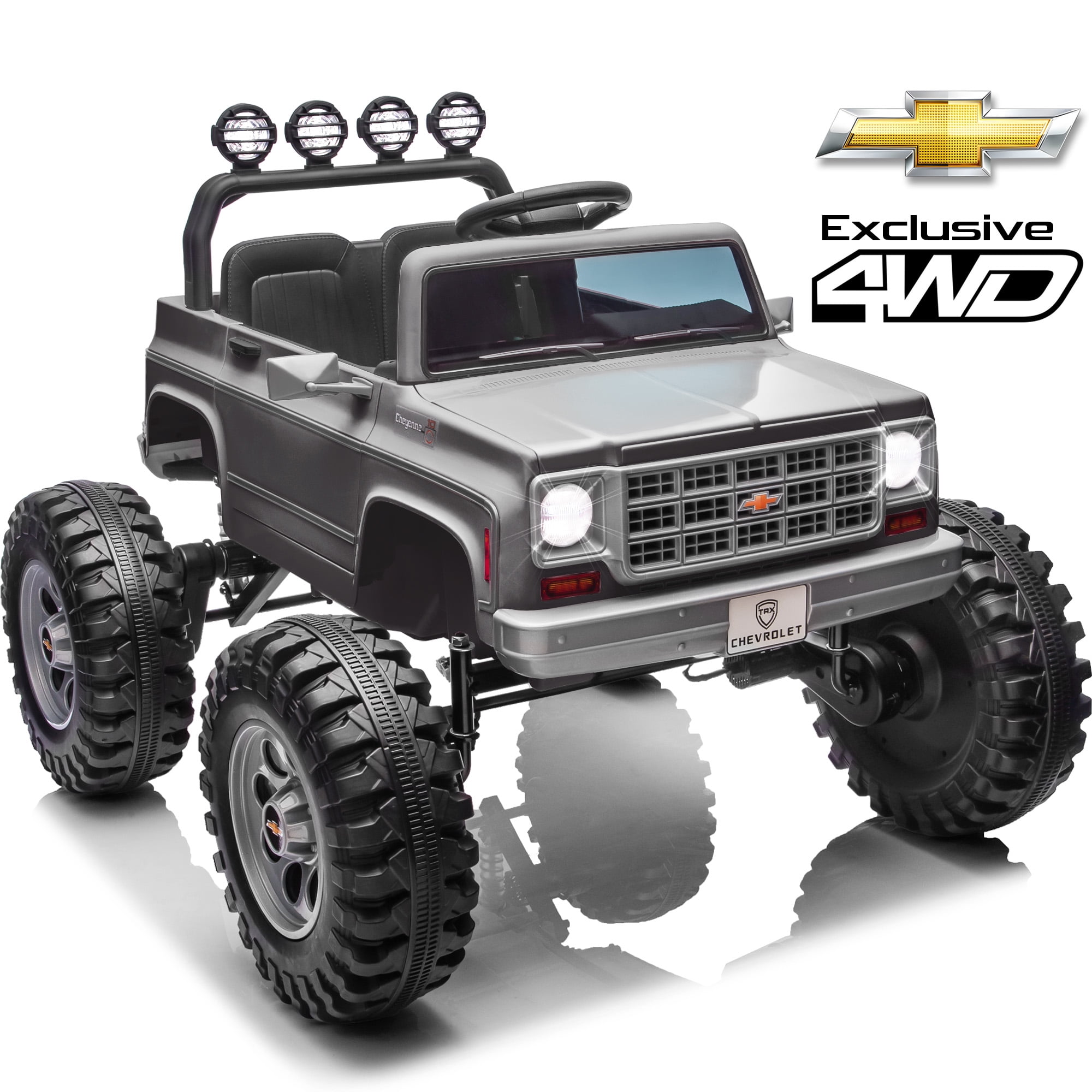 Joyracer 24V 4WD 2-Seater Electric Ride-On UTV, 600W, Bluetooth ...