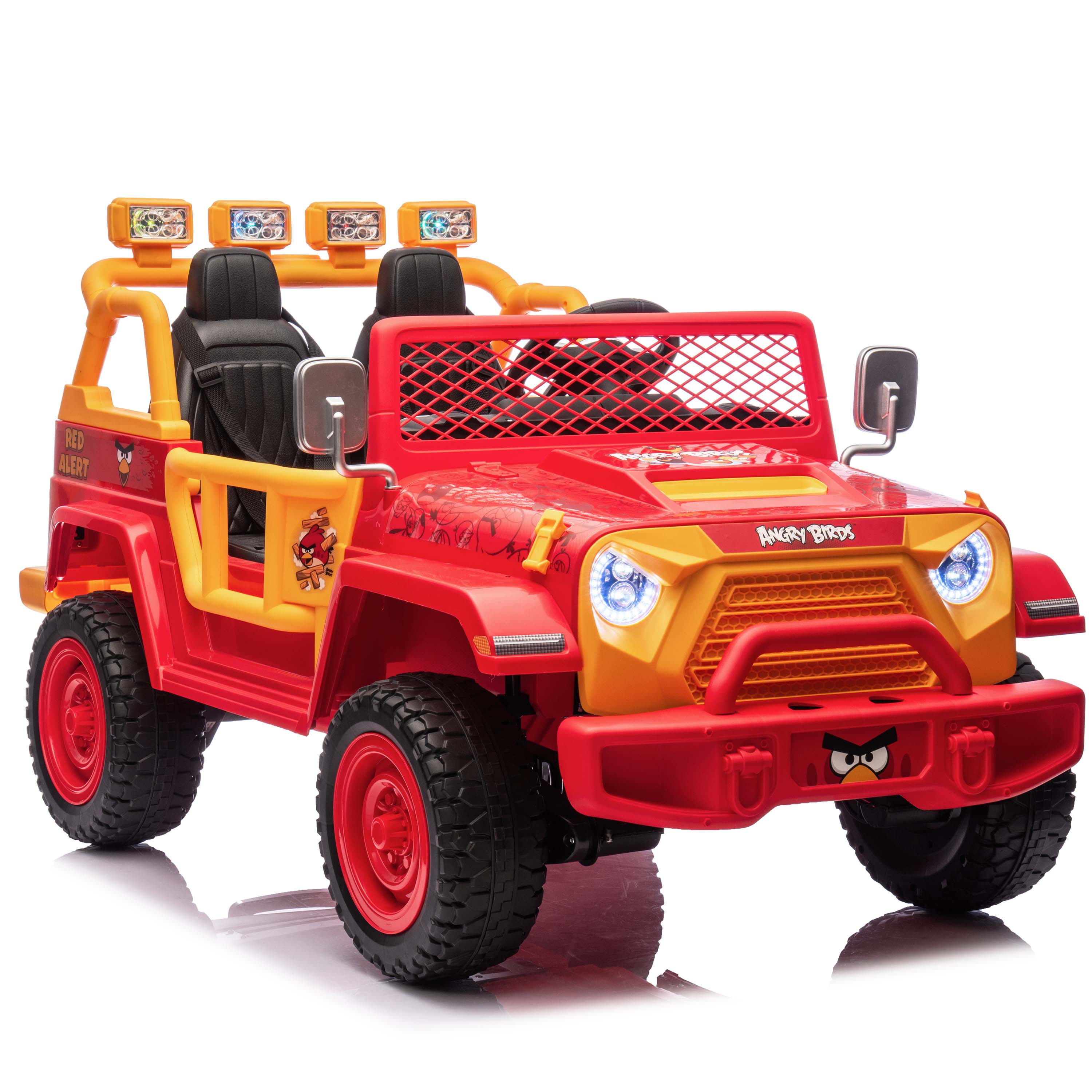 Joyracer 4WD 24V Ride-on UTV Car, Dual Seat, 600W, 3 Speeds, Bluetooth ...