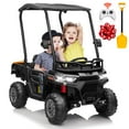 Joyracer 4WD 24 Volt Ride on Toys UTV with 2 Seater & Remote Control ...