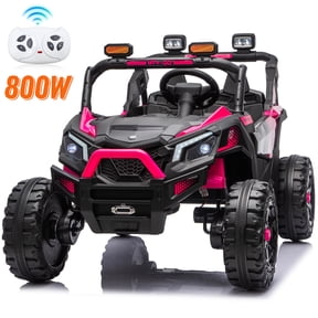 Joyracer 4WD 24 Volt Ride on Toys, Electric Car for kids, 2 Seater UTV ...