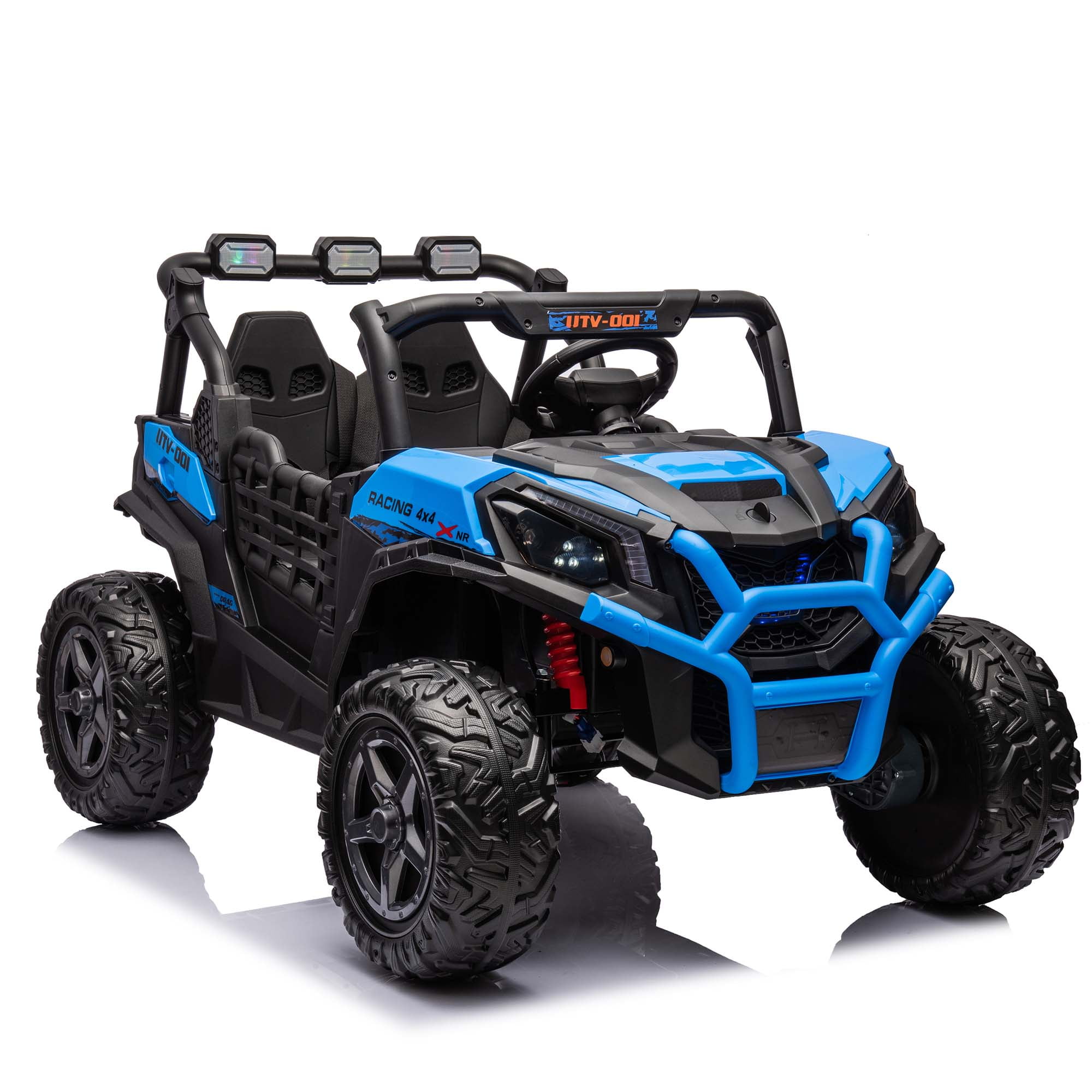 Joyracer 4WD 24V Ride on Toys Car w/ 2 XL Seater Remote Control ...