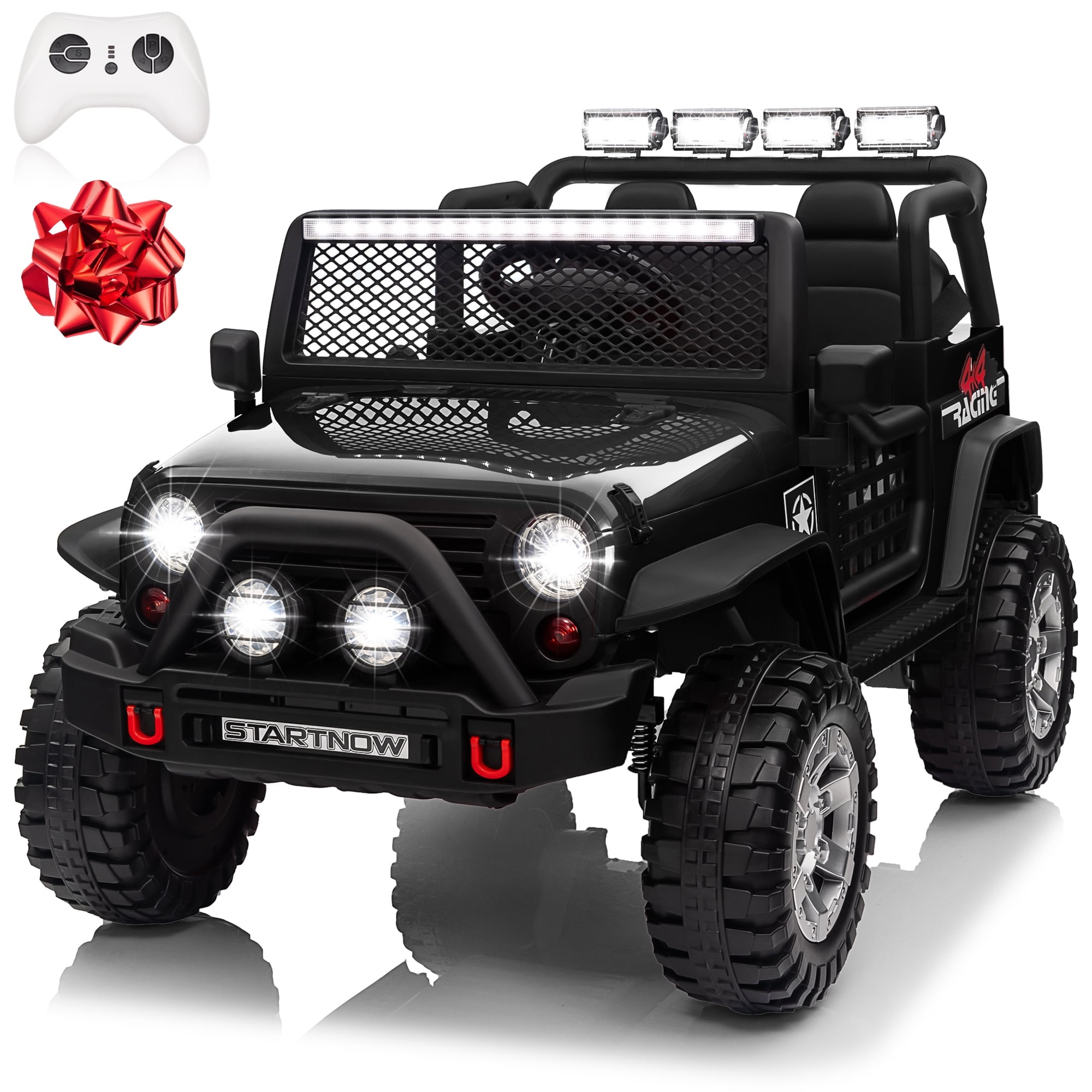 24V 2-Seater Kids Ride On Truck, Remote Control, 9Ah Battery, 2*200W ...