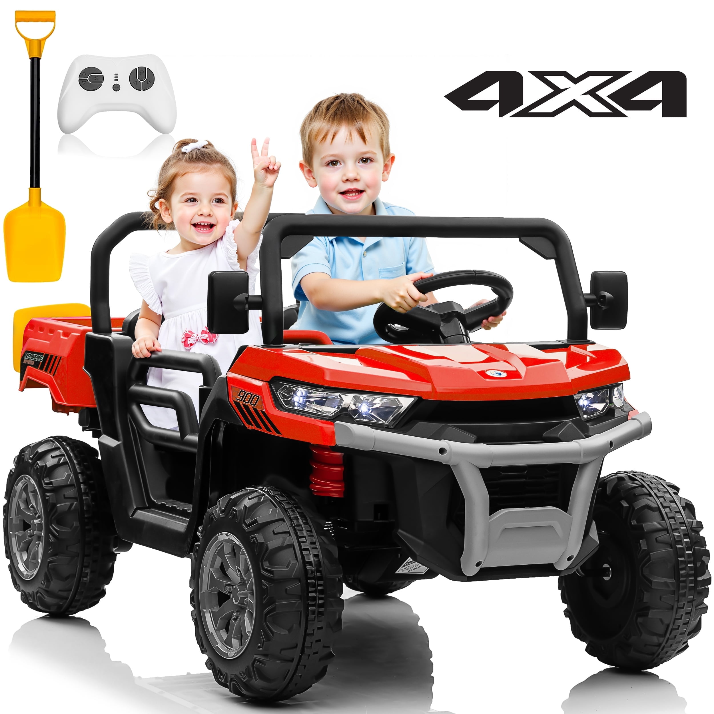 Walmart Black Friday Deals 2025 - JOYRACER 24V Ride on Dump Truck, 4WD ...