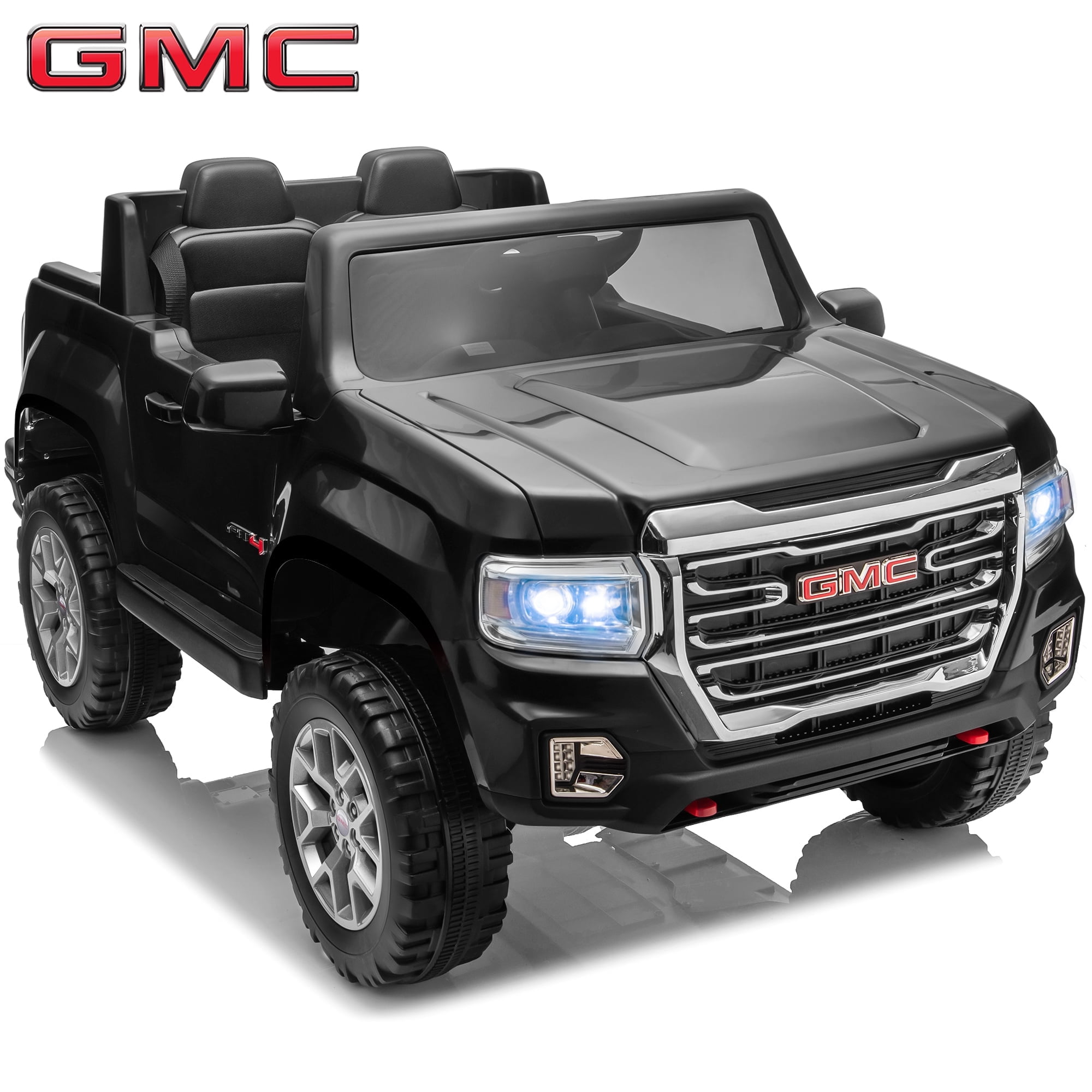 Joyracer Licensed GMC 24 Volt Ride on Toys, 2 Seater Ride on Car for ...