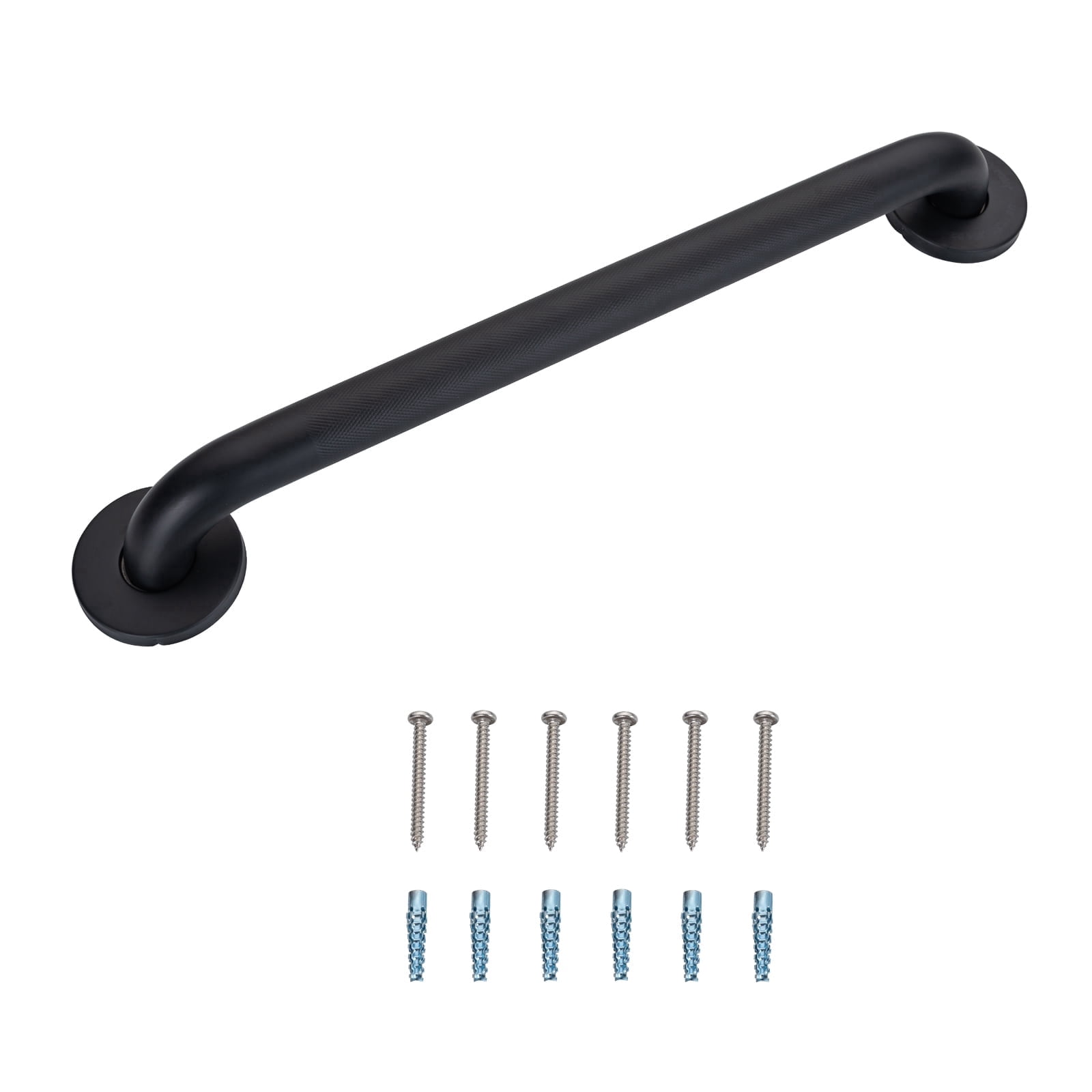 Joyrain ADA Certified Grab Bar,12/18/24/36in 500lb Anti-Slip Wall Mount ...