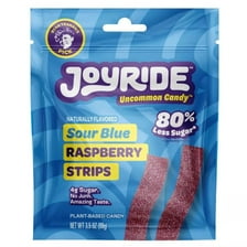 JOYRIDES Sour Rainbow Ropes, Chewy Candy, Fruity Flavor, Soft Texture ...