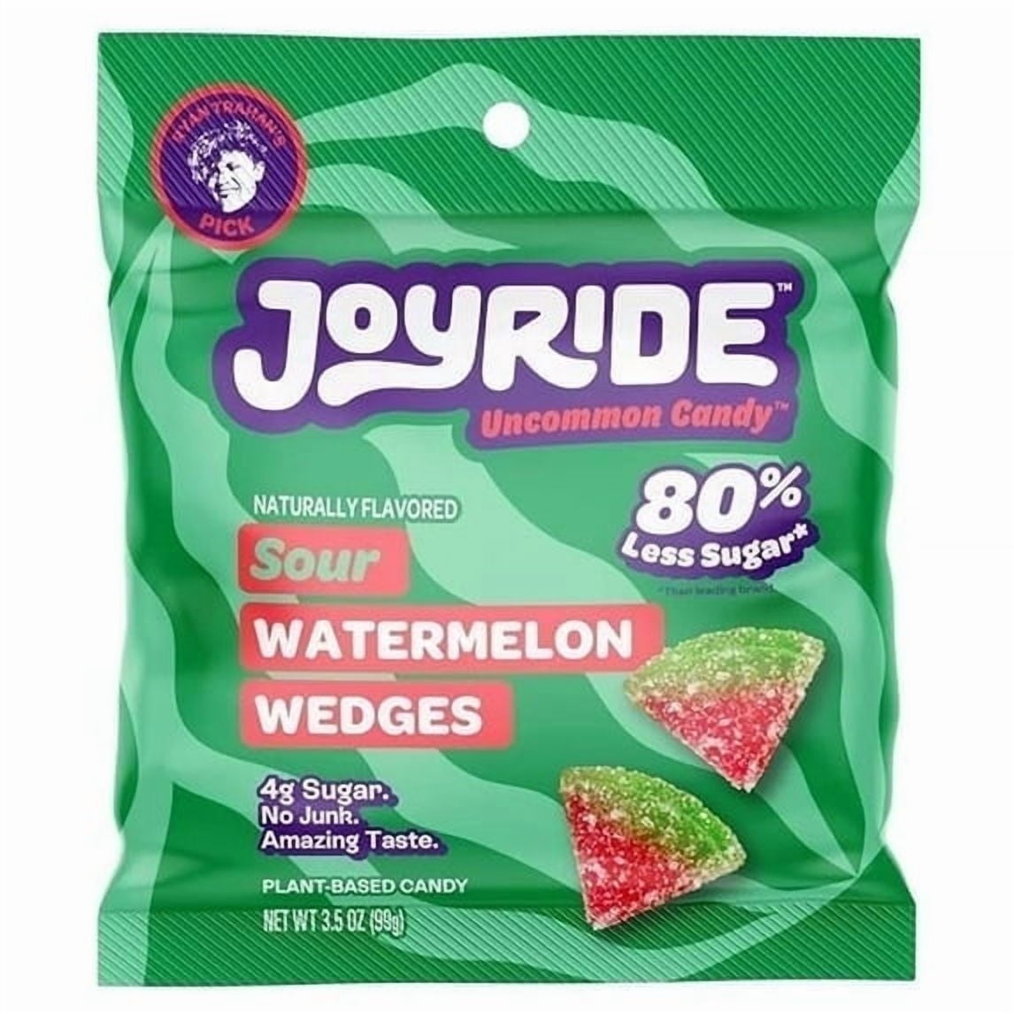 Joyride, Candy Wedges, 3.5 oz, Sour Watermelon, Uncommon - Walmart.com