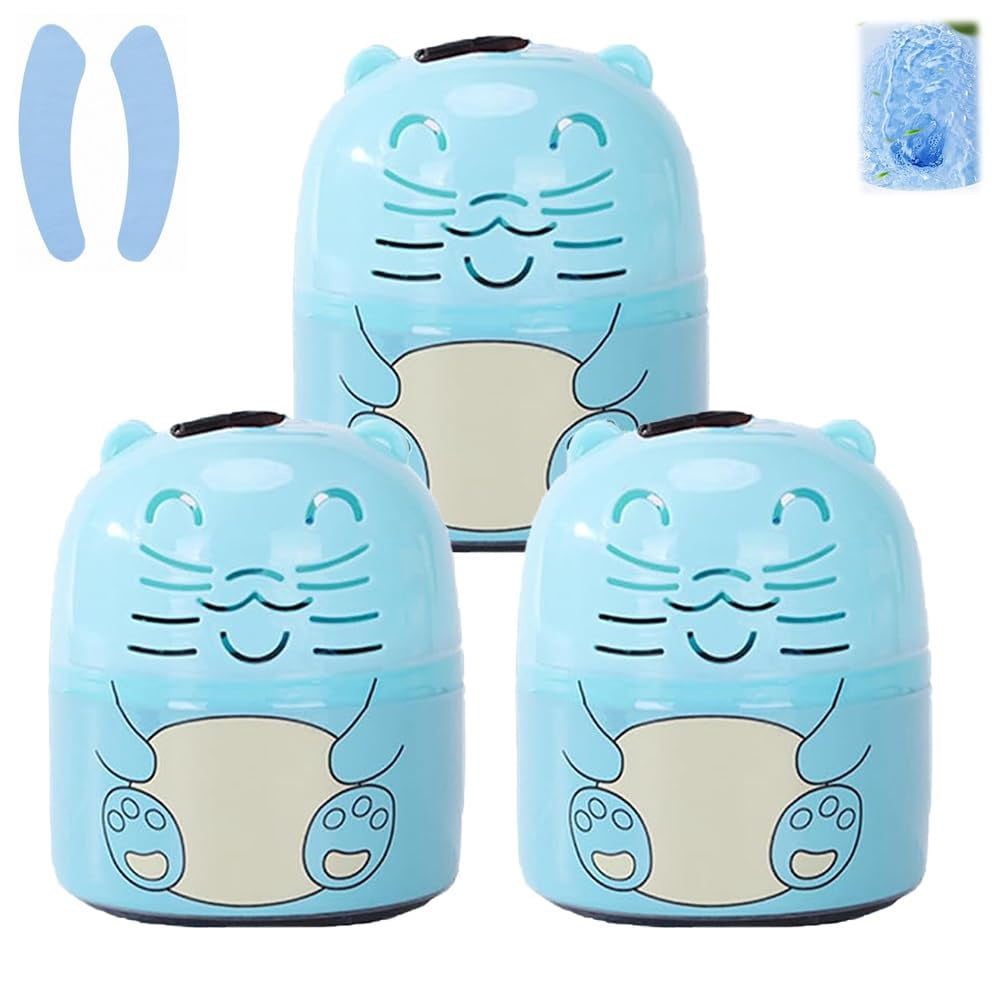 Joysome Air Toilet Cleaner 3 Pack, Cute Dinosaur-Shaped Cleaning Tank ...