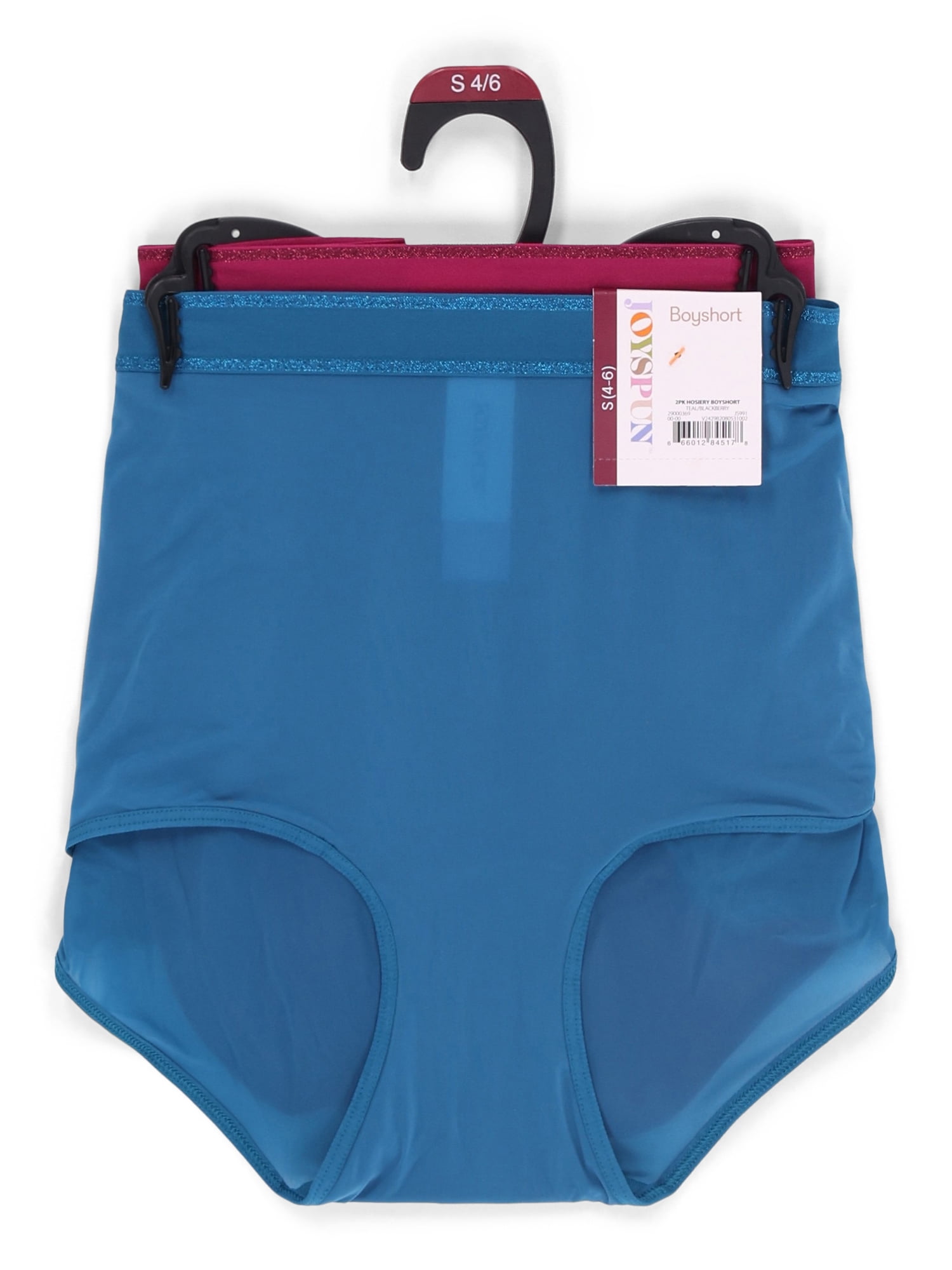 Joyspun 2-Pack Micro Boyshorts, Cheeky Comfy Stretch, Sizes XS to 3XL ...