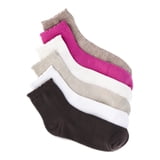 Joyspun Women’s Essentials Ankle Dress Socks 6-Pack Fits Shoe Sizes 4 ...