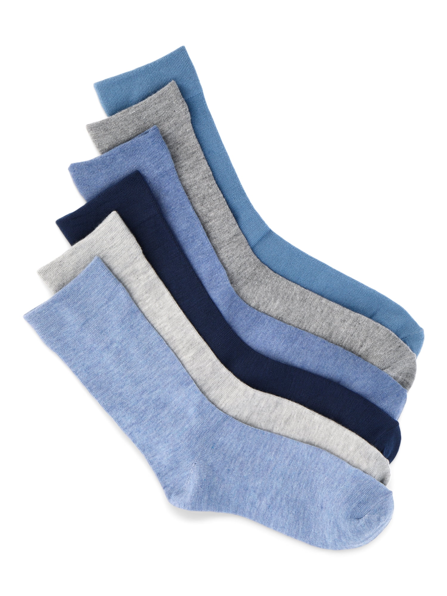 Joyspun Women's Crew Dress Socks 6-Pack Fits Shoe Sizes 4-10 Cozy ...