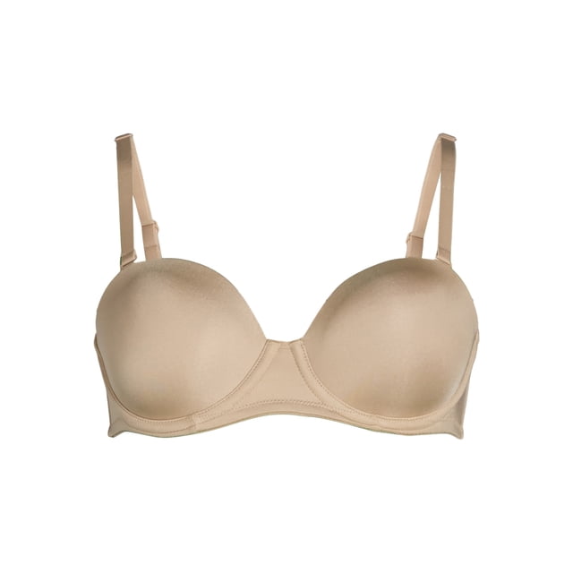 Joyspun Women's Multiway Balconette Bra, Sizes 34B to 42DD - Walmart.com