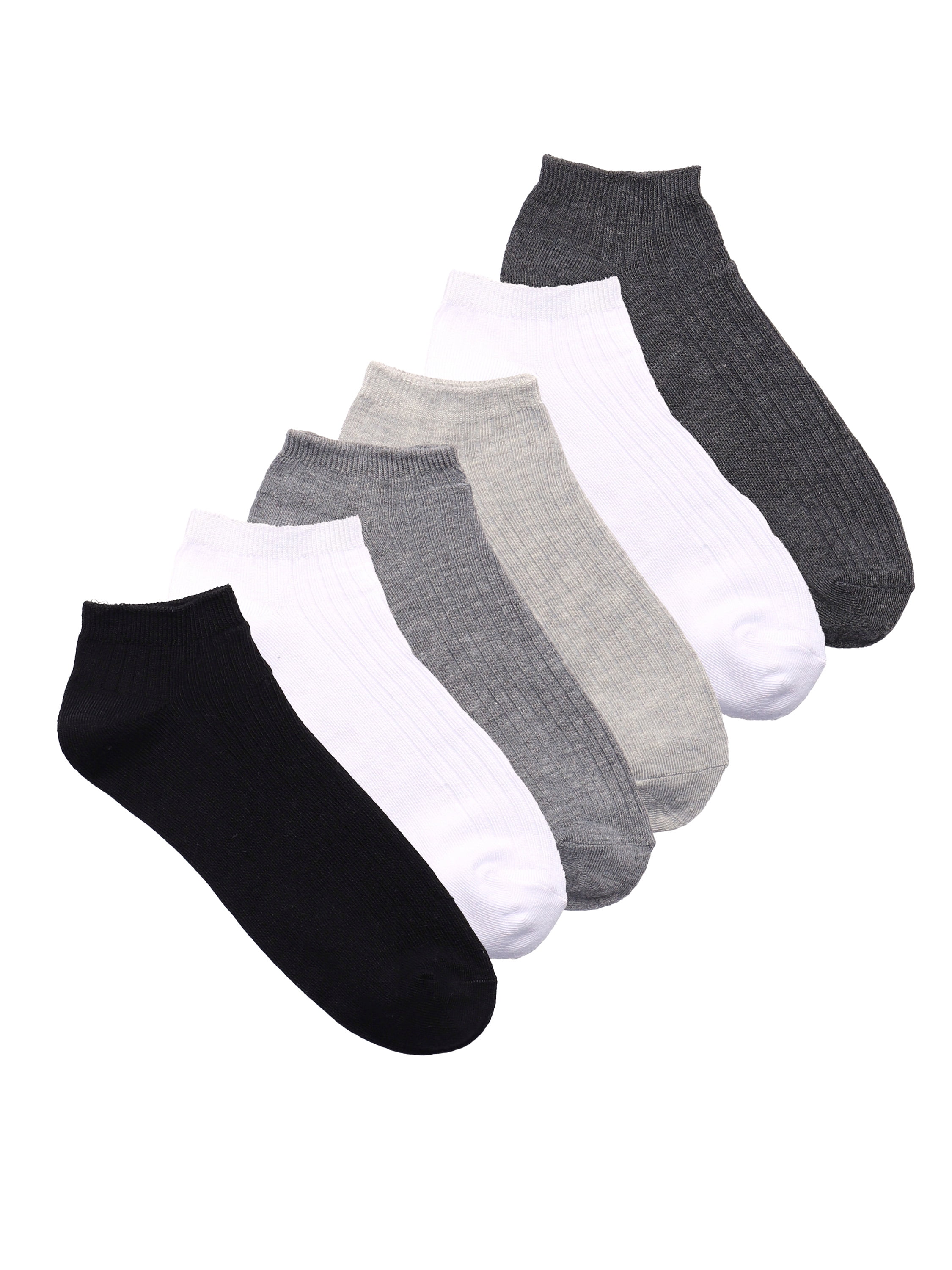 Joyspun Women's 6-Pack Dress Socks for Shoe Sizes 4-10 Ultra Soft ...