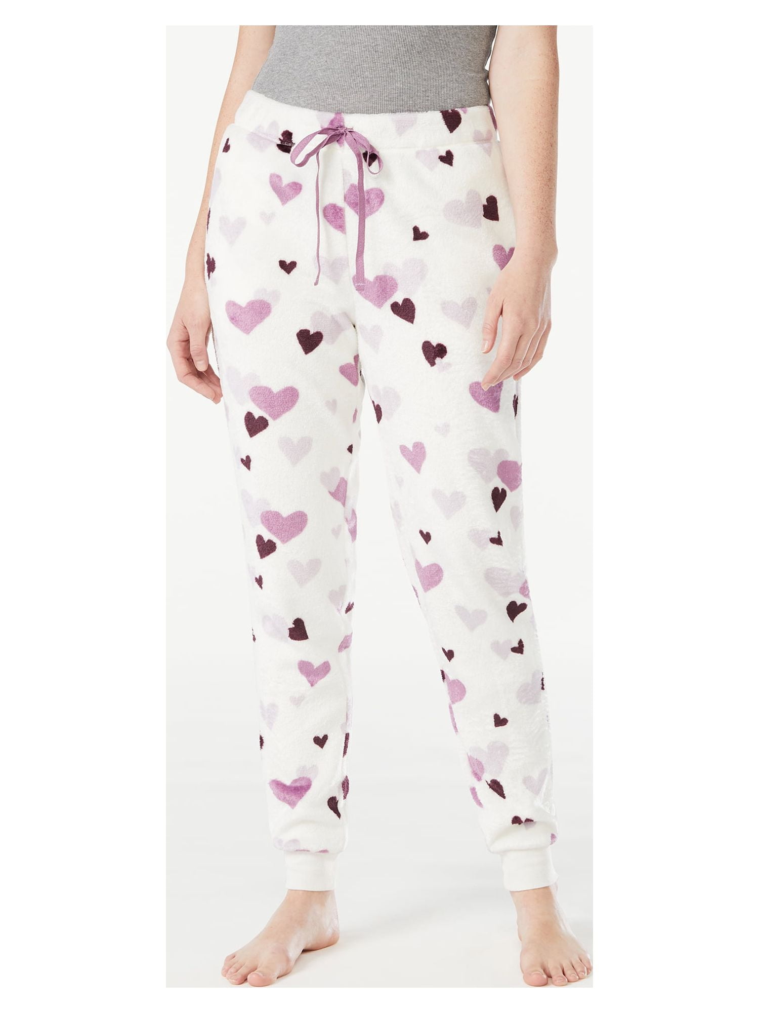 Joyspun Women's Plush Sleep Pants, Sizes S to 3X - Walmart.com