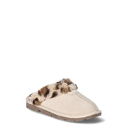 Journee Collection Womens Midnight Faux Fur Lined Leopard Print ...