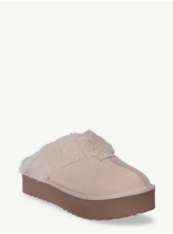 Womens Platform Slippers in Womens Slippers - Walmart.com