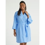 Joyspun Women’s Waffle Kimono Robe, Sizes S to 3X - Walmart.com