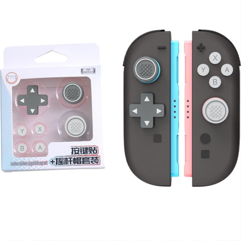 Joystick Button Sticker Set for 2, Soft & Comfortable Silicone Button ...