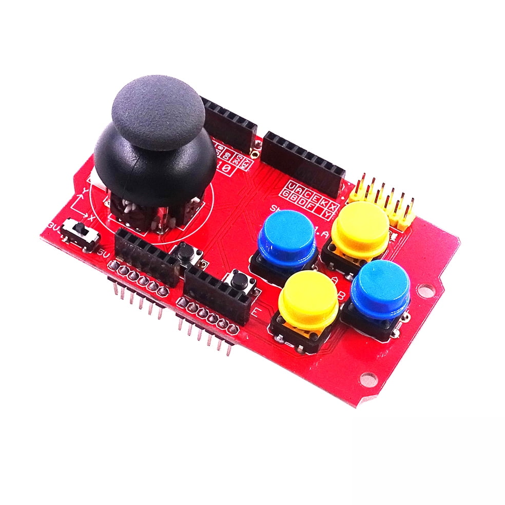 Joystick Extension Board for Arduino with Analog Keyboard and Mouse ...
