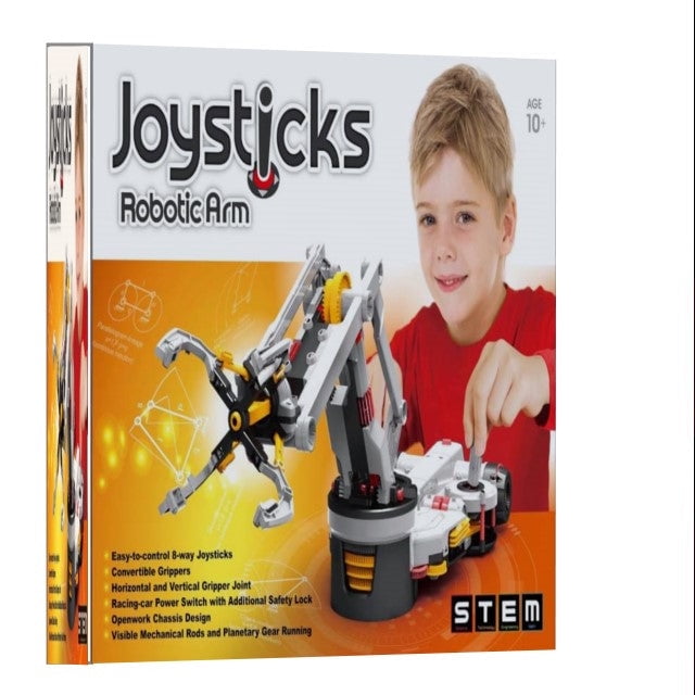 Joysticks Robotic Arm - CIC Kits - DIY Omni-Directional Gripper ...