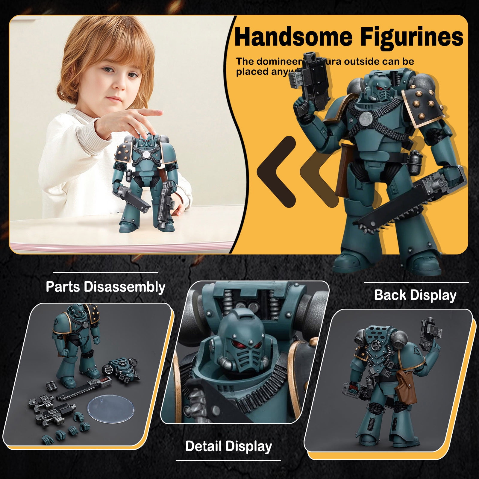 Joytoy War Strategy Game Series Character Statues Toys,Fighting ...