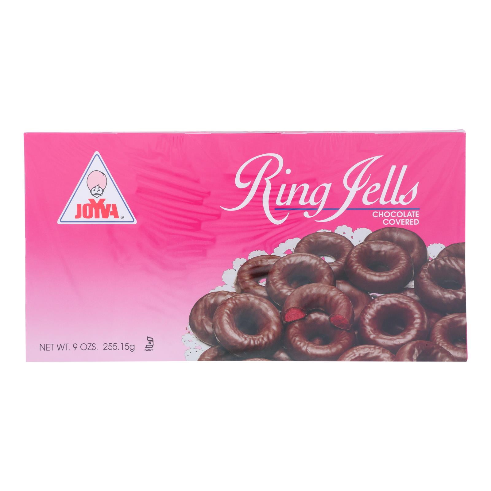 Joyva Gluten-Free Chocolate Covered Ring Jells Candy, 9 Oz - Walmart.com