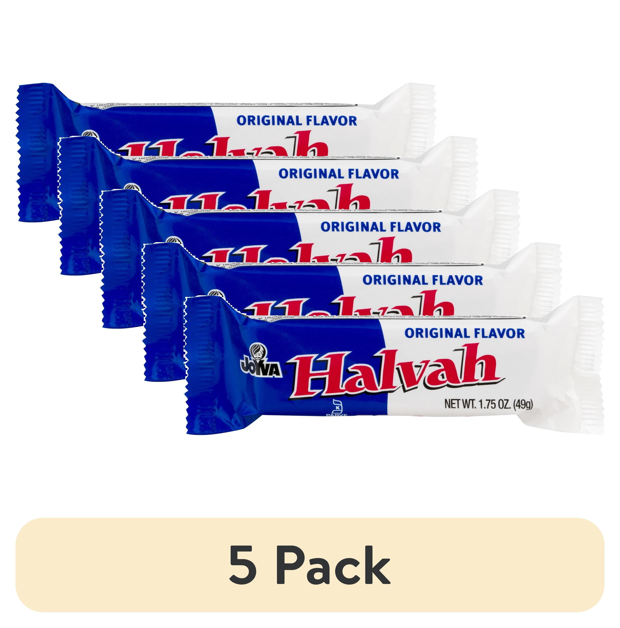 (5 pack) Joyva Halvah Bars - A Delicious Sesame Treat | 1.75 oz, 36 ...