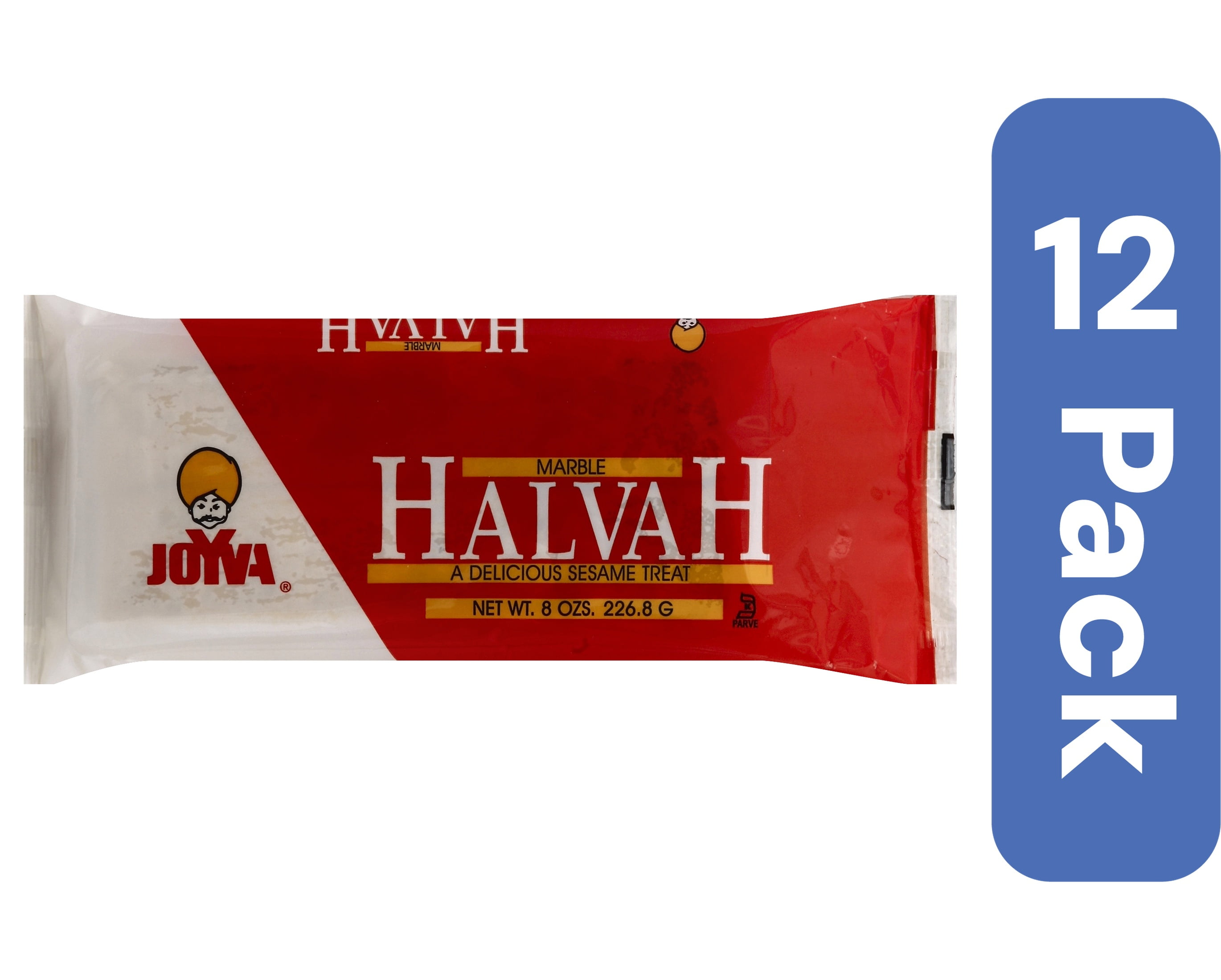 Joyva Marble Halvah Vac Pak 8 oz (Pack of 12) - Walmart.com
