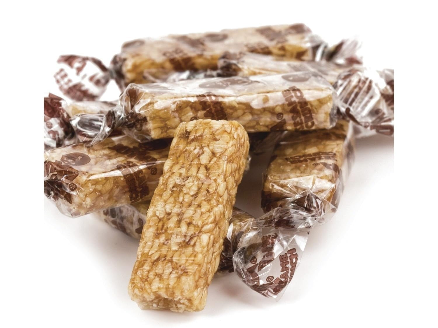 Joyva Sesame Crunch - Small Individually-Wrapped Crunchy Sesame Candy ...
