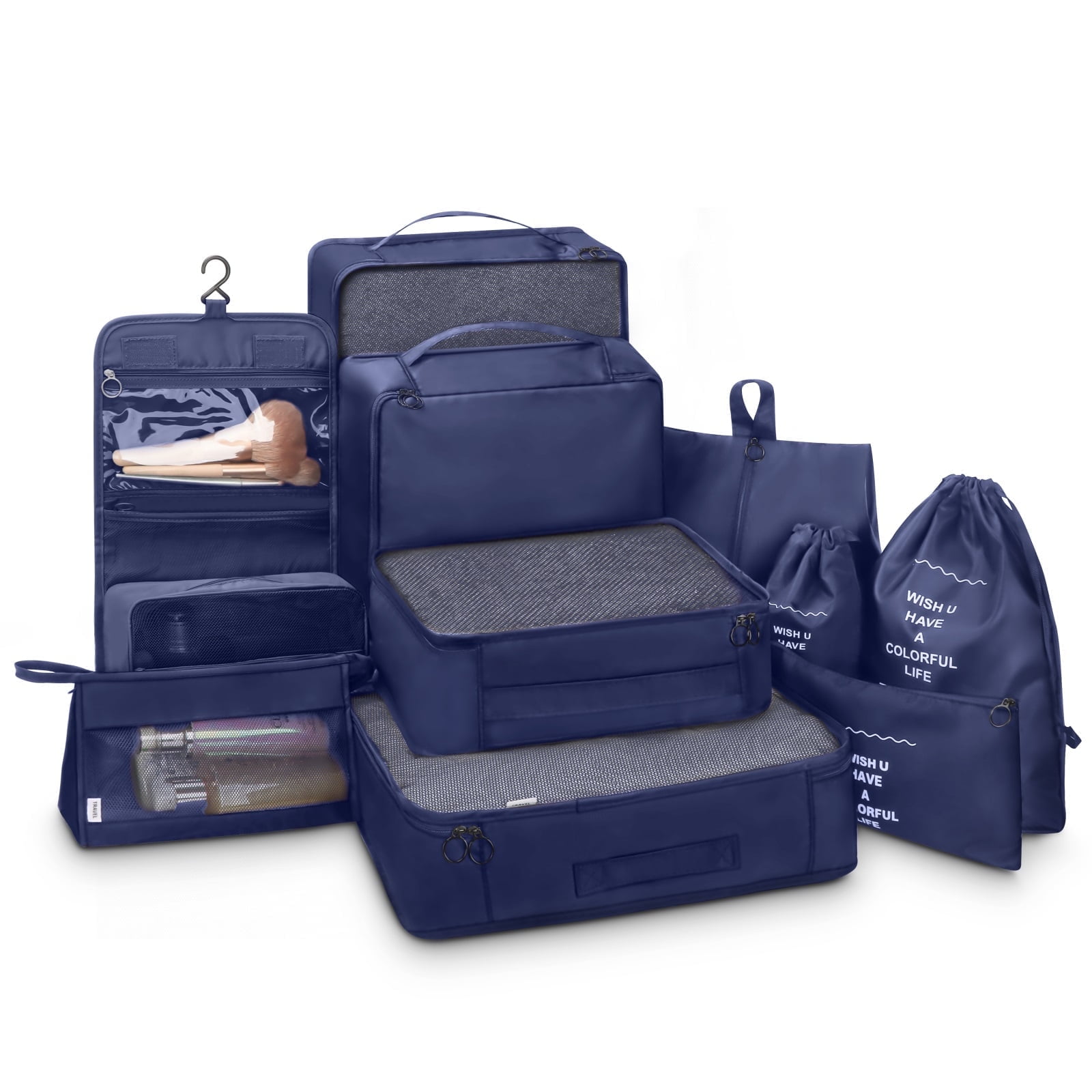 Joyway 10 Set Packing Cubes Luggage Organizers for Travel Accessories ...